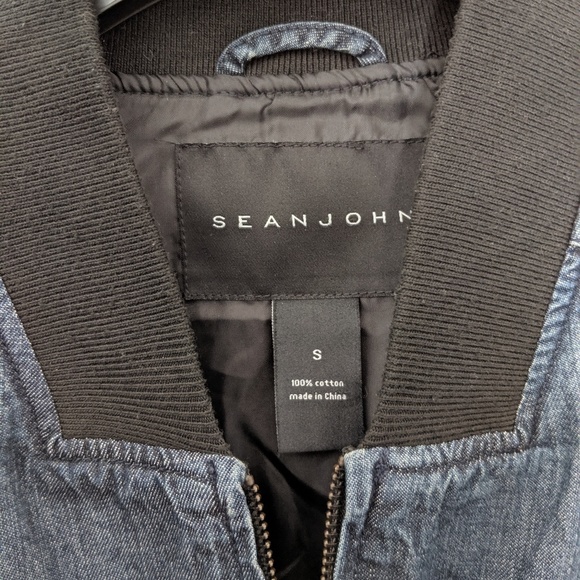 Sean John | Jackets & Coats | Sean John Distressed Denim Jacket | Poshmark